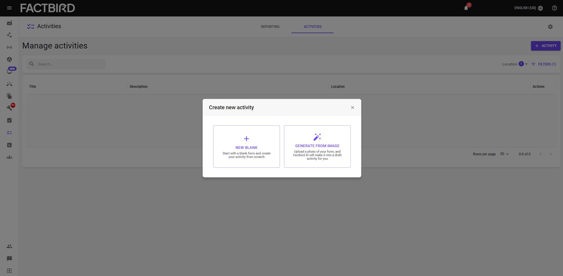 AI - Activity Creator – Factbird Support Hub
