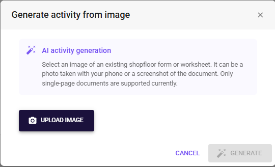 AI - Activity Creator – Factbird Support Hub